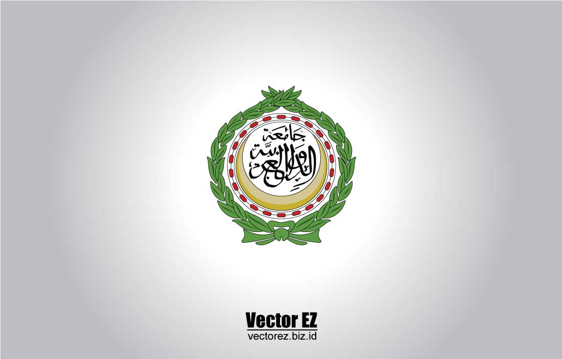Liga Arab (al-Jāmiʻah al-ʻArabiyyah) - Logo - Vector EZ
